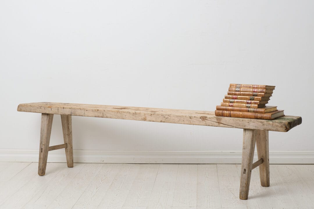 Rustic Primitive Bench from the Early 1800s - Frånö Antik